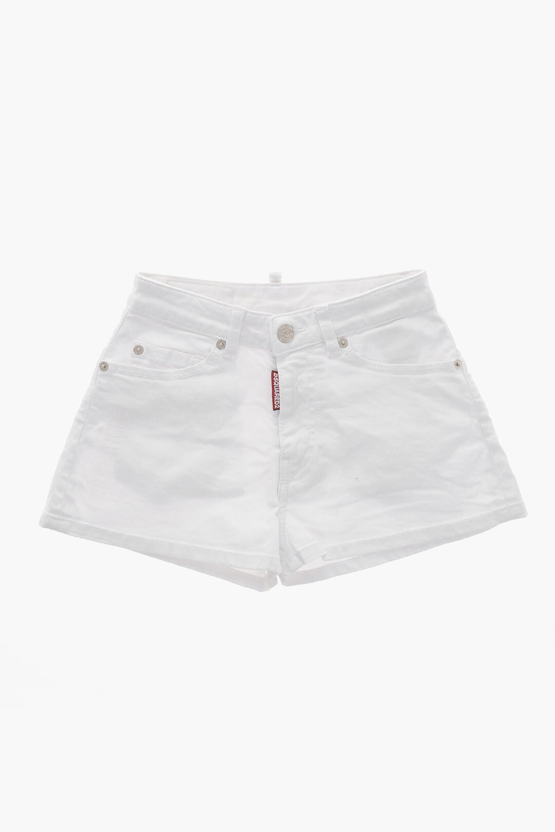 Dsquared2 Kids Denim Shorts with Belt Loops girls - Glamood Outlet