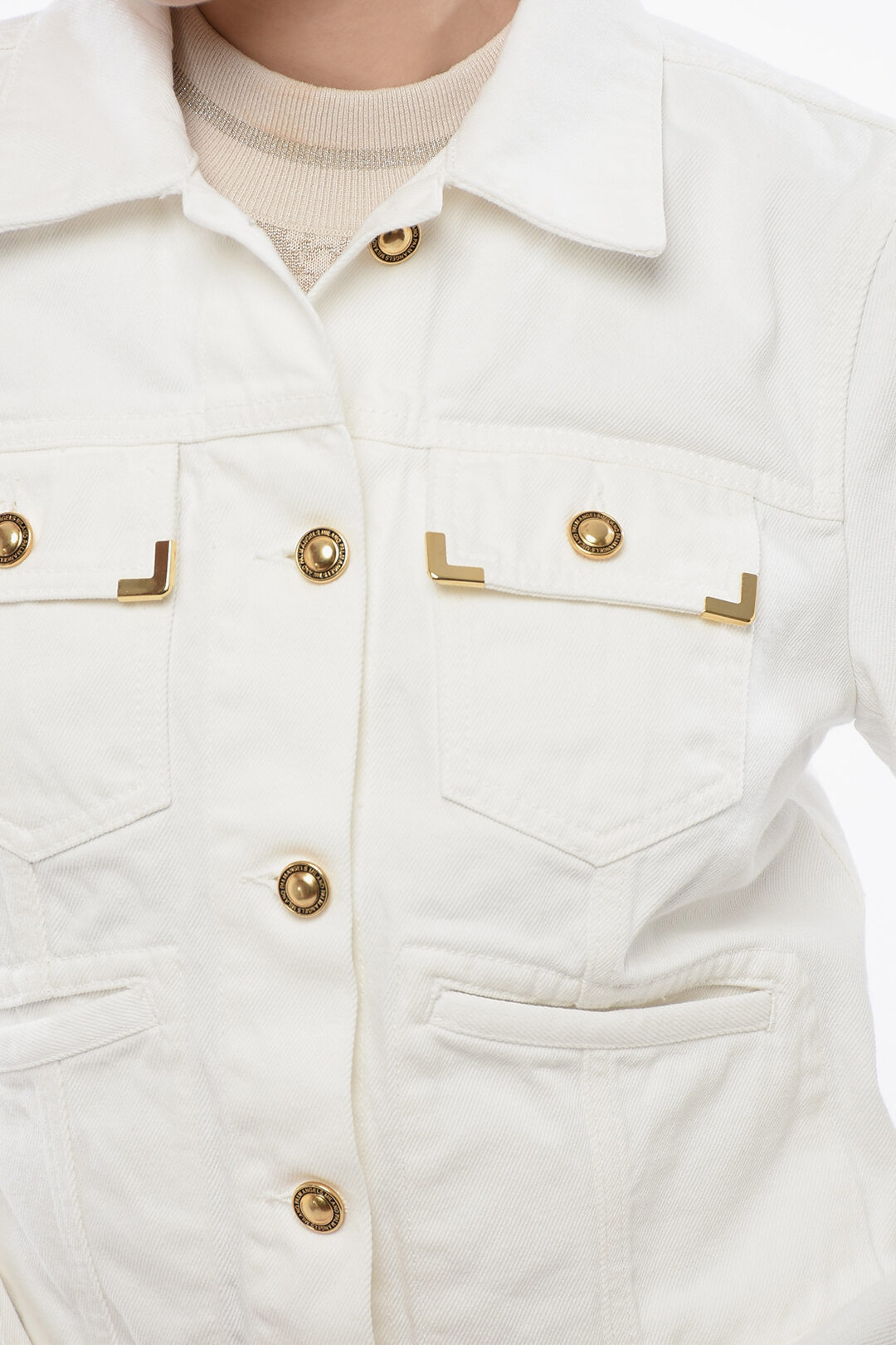 Palm Angels Denim Utility Jacket women - Glamood Outlet