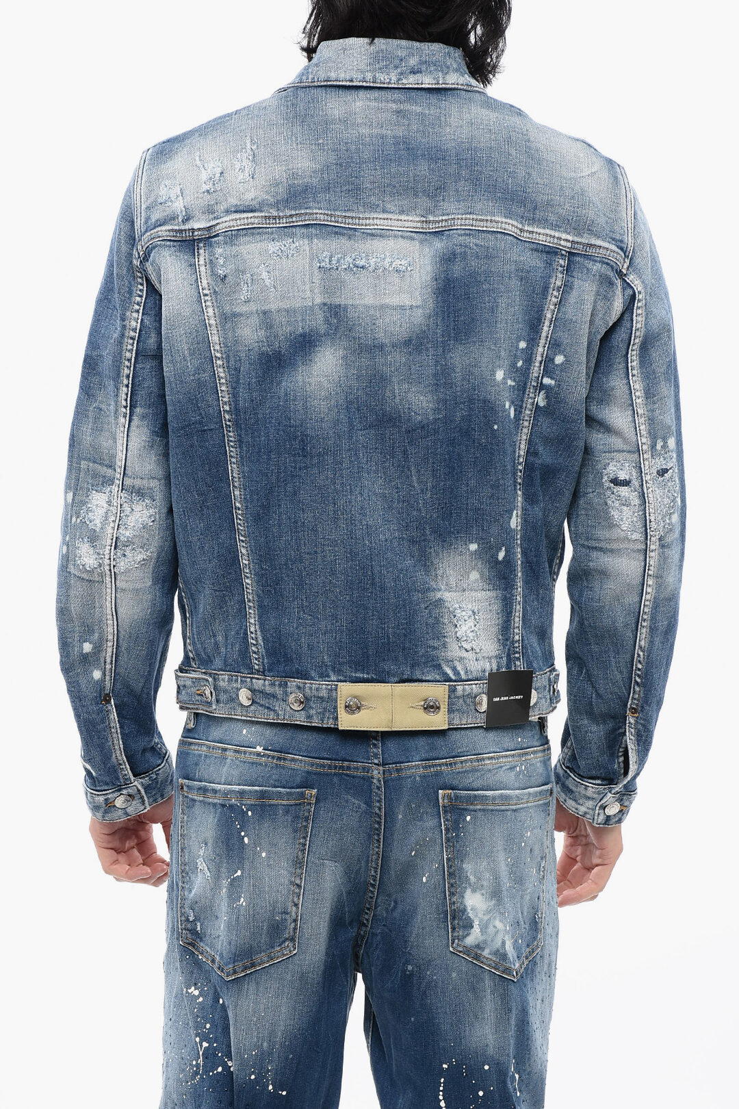 Dsquared2 Distressed Denim DAN JEANS Shirt herren - Glamood Outlet