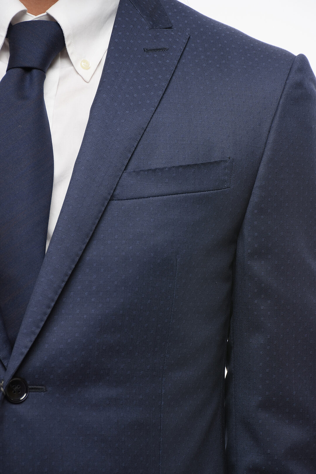 Corneliani Dotted CERIMONIA ACADEMY Suit with Peak Lapel men - Glamood ...