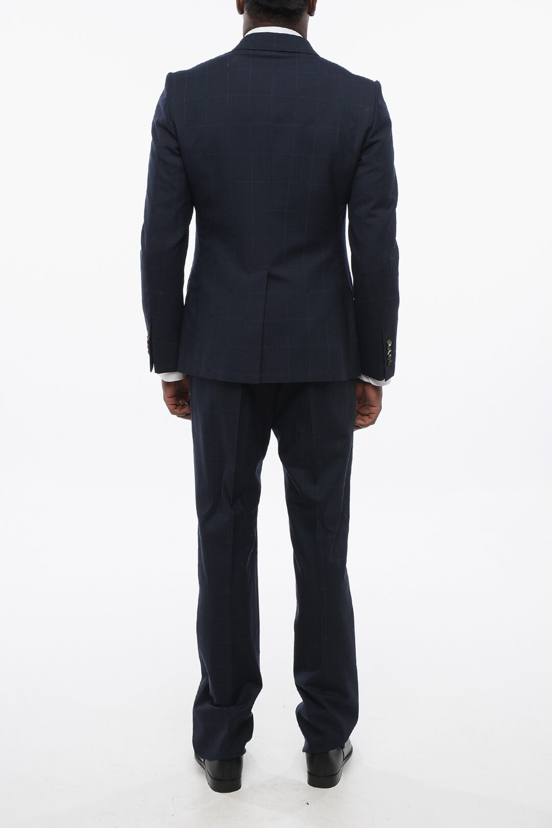 Gucci Double-breasted Monogram Jacquard Wool Suit men - Glamood Outlet