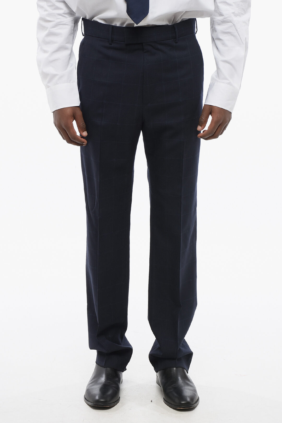 Gucci Double-breasted Monogram Jacquard Wool Suit men - Glamood Outlet