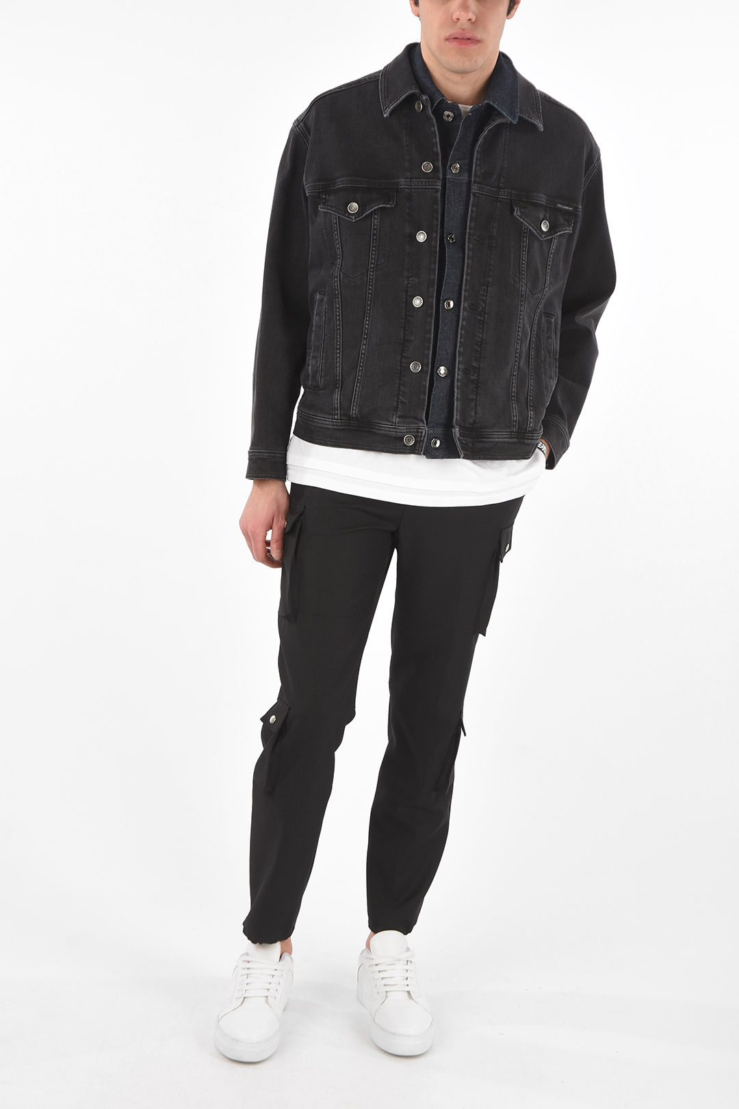 Dolce & Gabbana Double-layered Denim Jacket men - Glamood Outlet