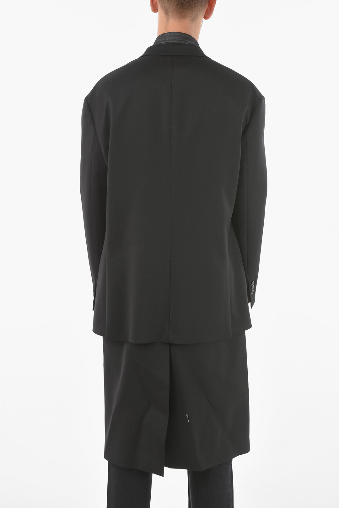 Neil Barrett Double-layered Dropped Shoulder Coat men - Glamood Outlet