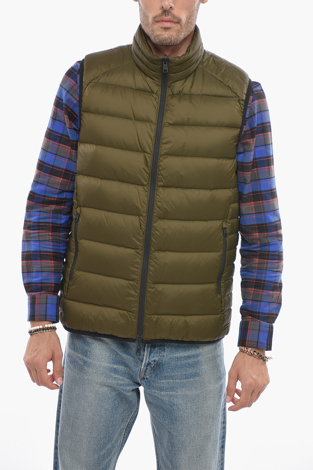 Woolrich Down Jacket 3IN1 with Removable Inner and Hidden Closure men ...