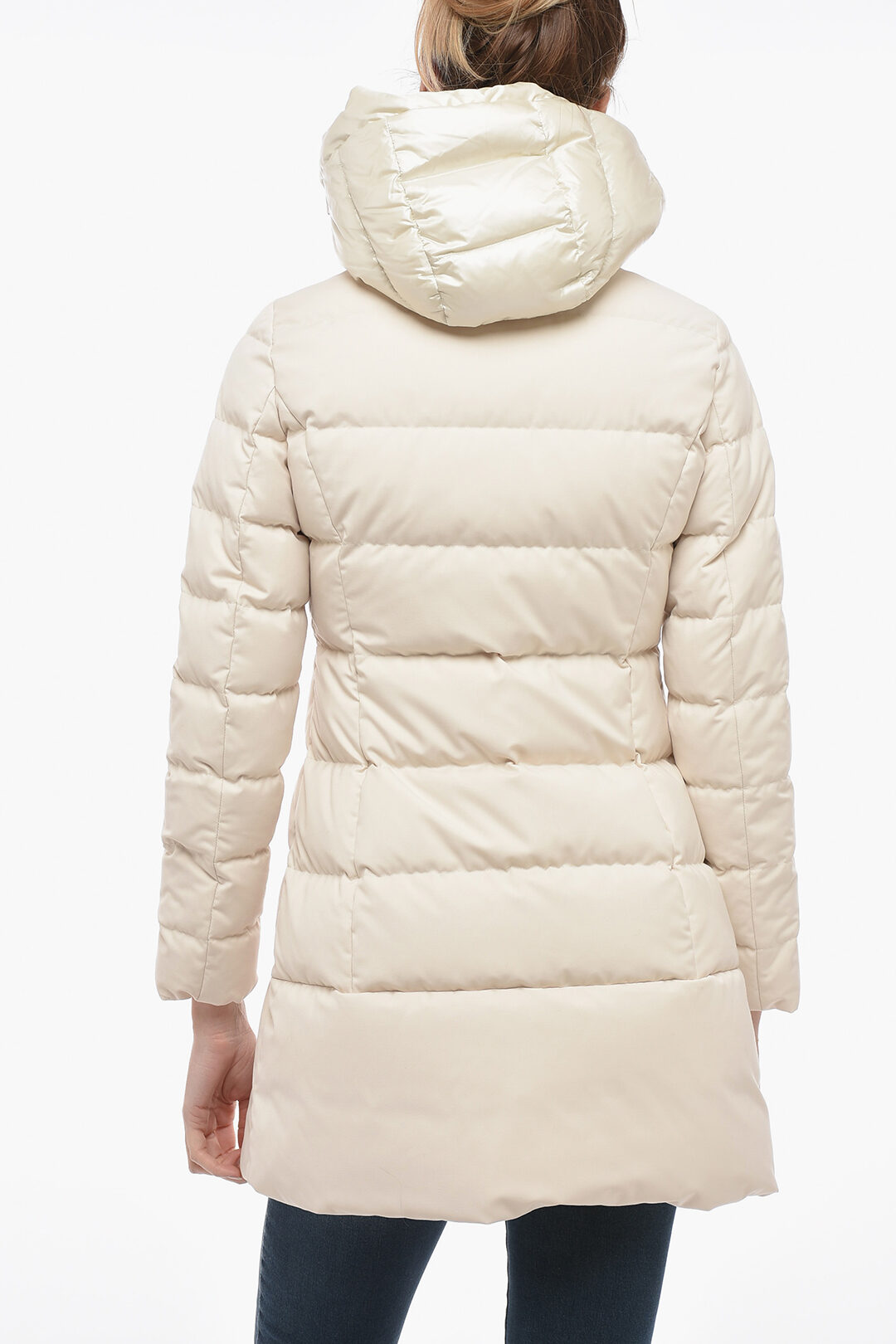 Woolrich Down Jacket PUFFY PRESCOTT With Chest Piece women - Glamood Outlet