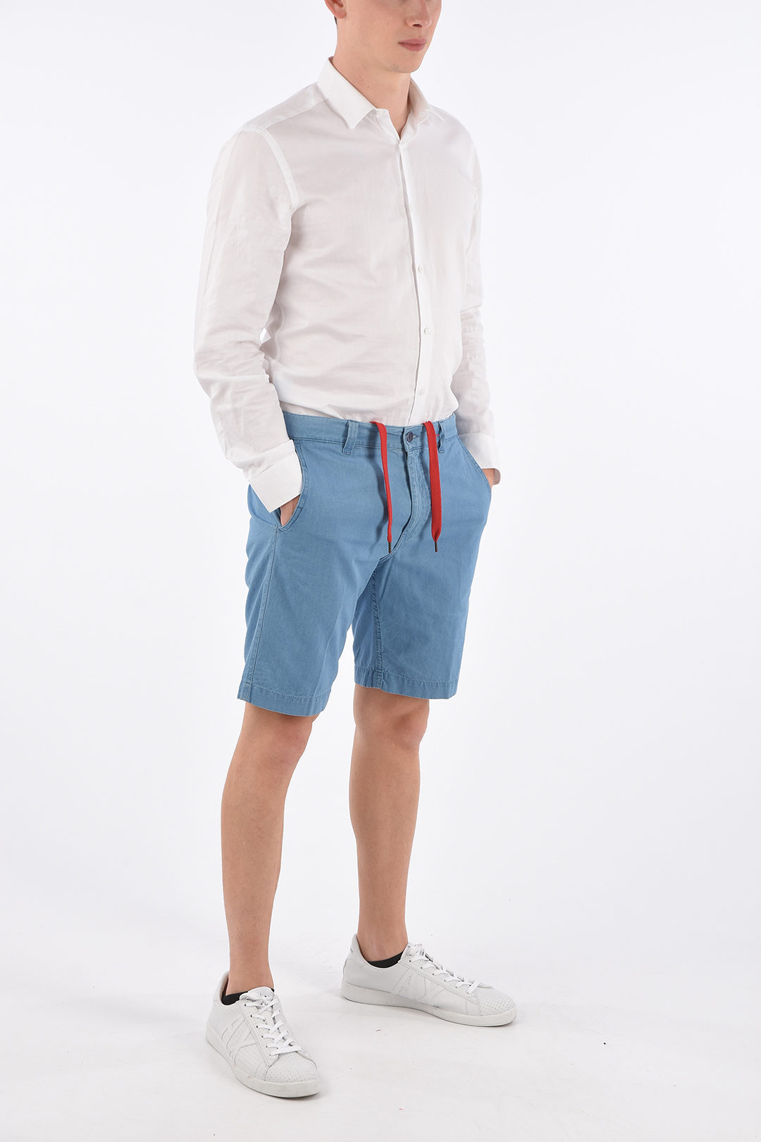 Aspesi drawstring waist shorts men - Glamood Outlet