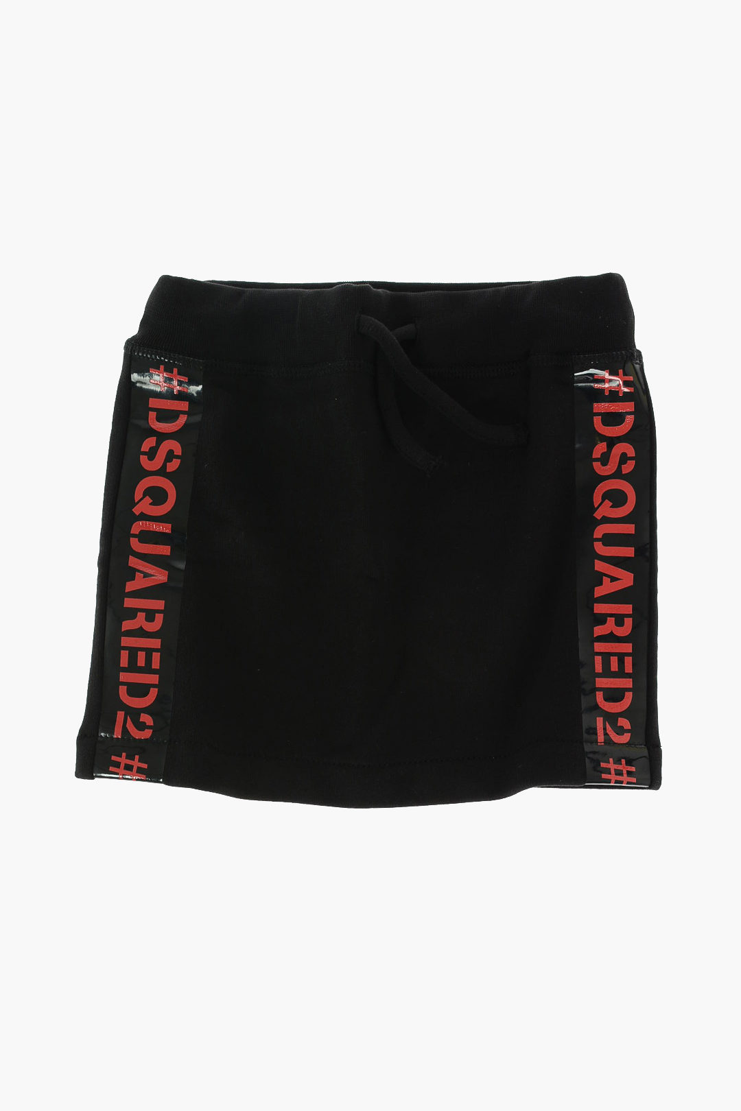 Dsquared2 Kids drawstring waist skirt with logoed side bands girls ...