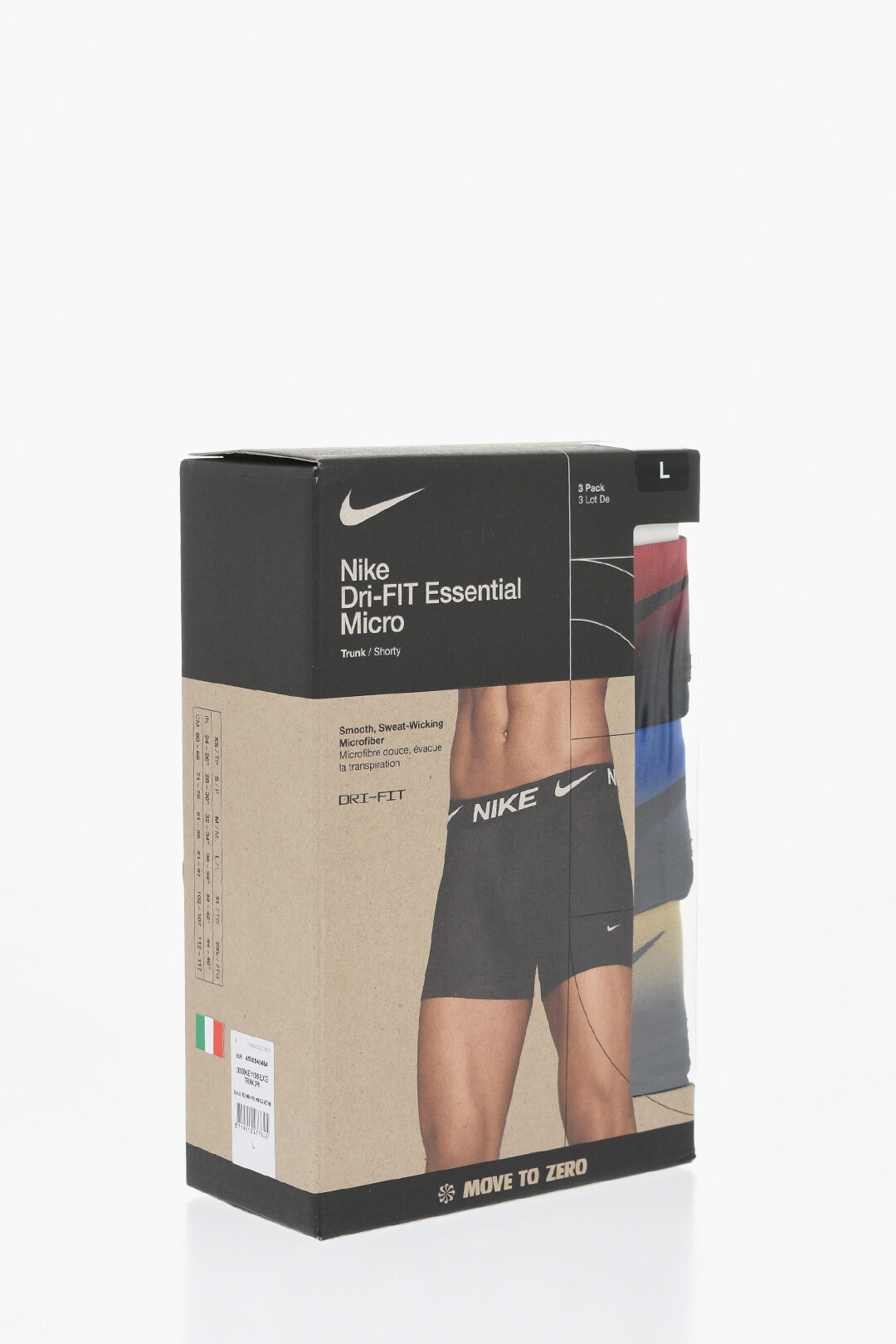 Nike Dri-Fit 3 Pairs Of Boxers Set with Gradient Logo men - Glamood Outlet