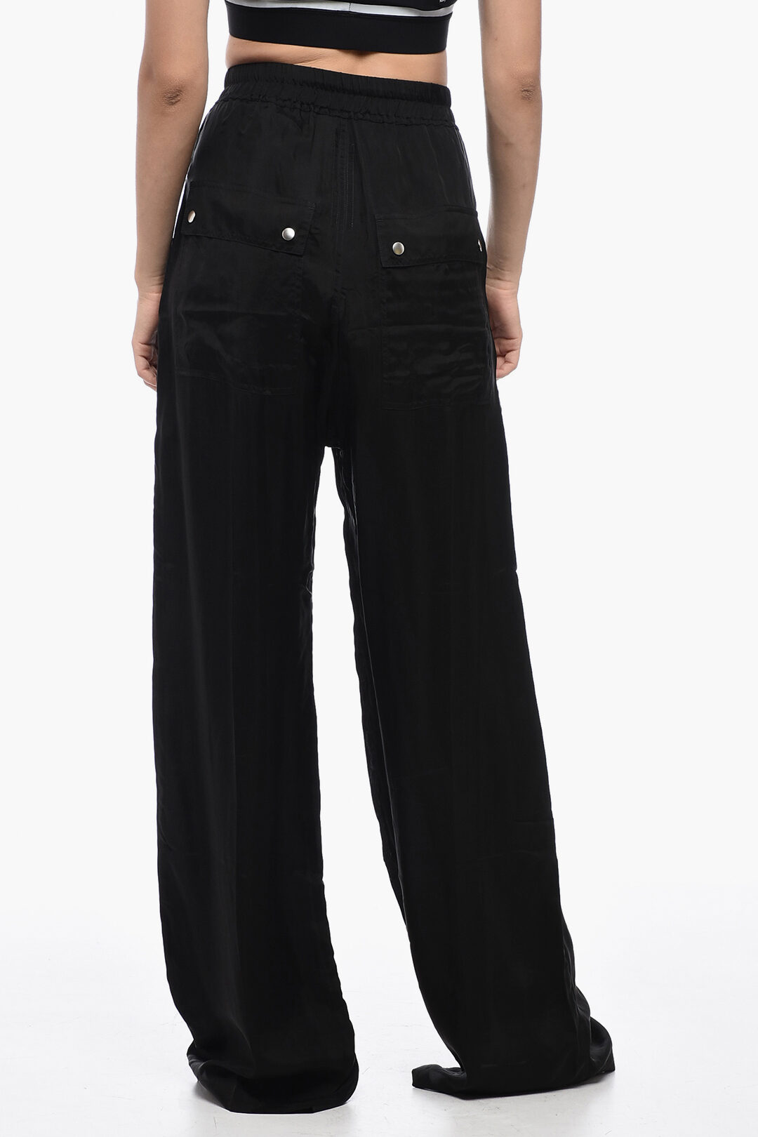 Rick Owens DRKSHDW Straight Fit Pants With Drawstrings women - Glamood ...