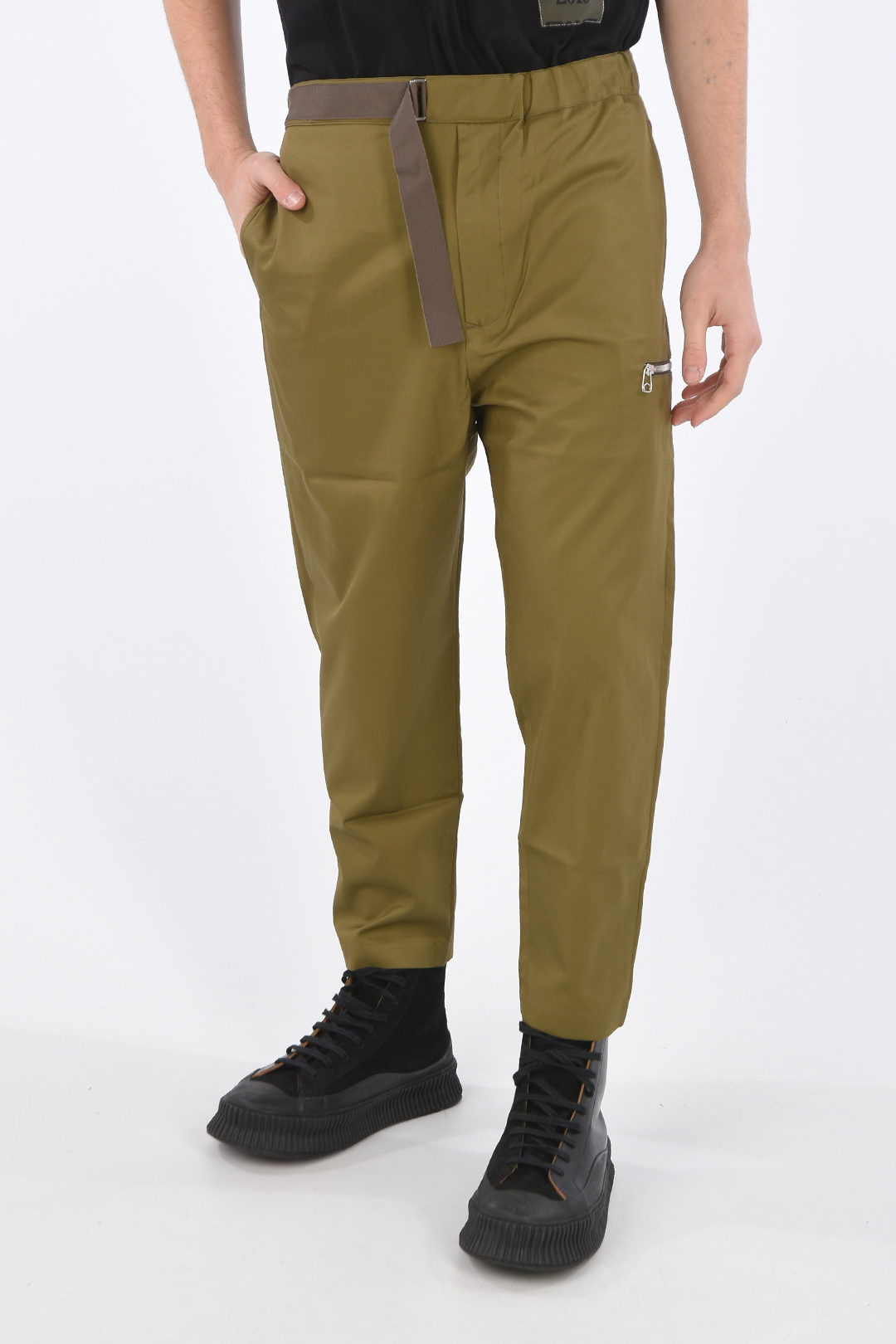 OAMC Drop Crotch Pants with Belt men - Glamood Outlet