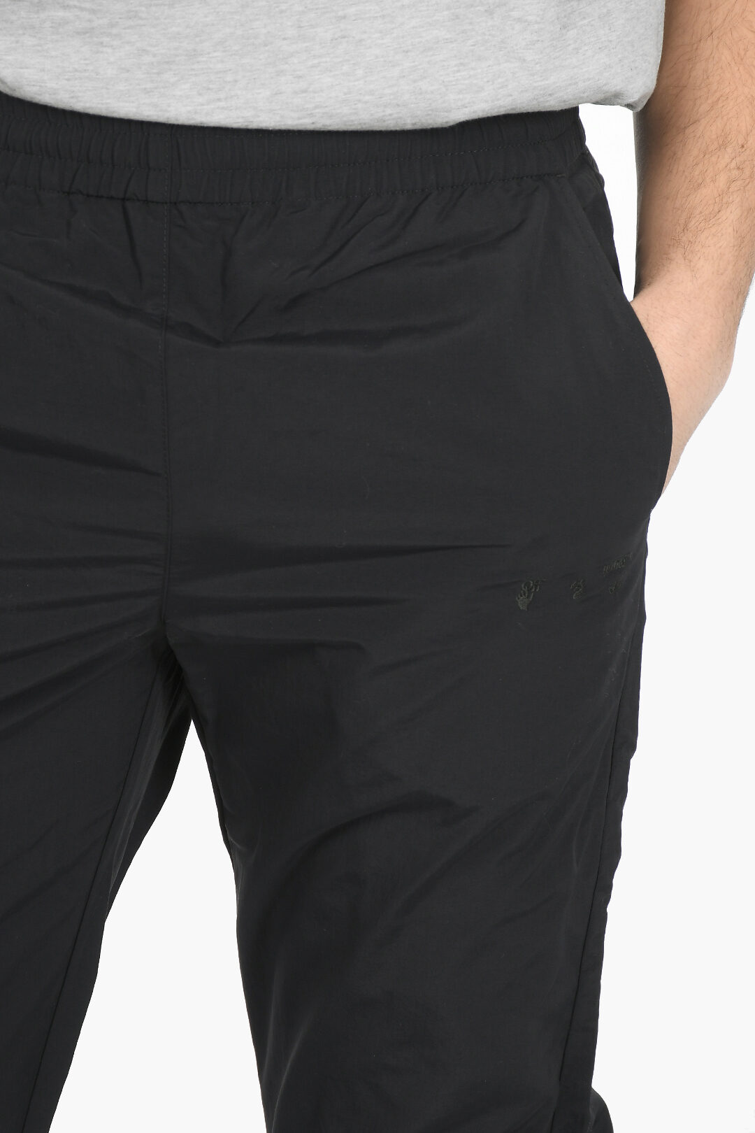 Off-White Elastic Cuff CASUAL Cotton Joggers men - Glamood Outlet