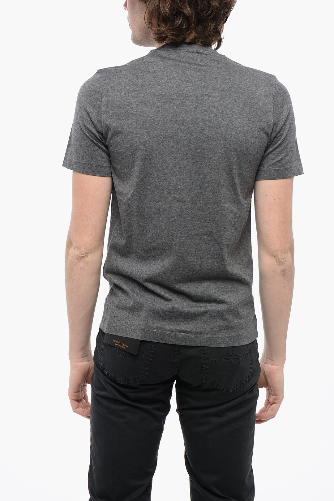 Corneliani Embossed Logo T-shirt men - Glamood Outlet