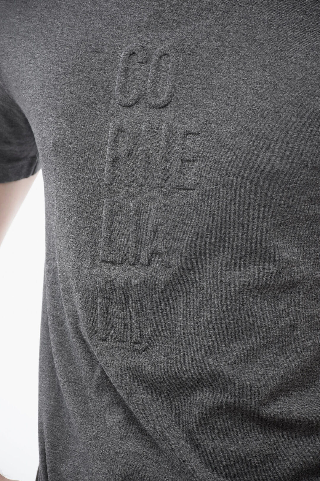 Corneliani Embossed Logo T-shirt men - Glamood Outlet