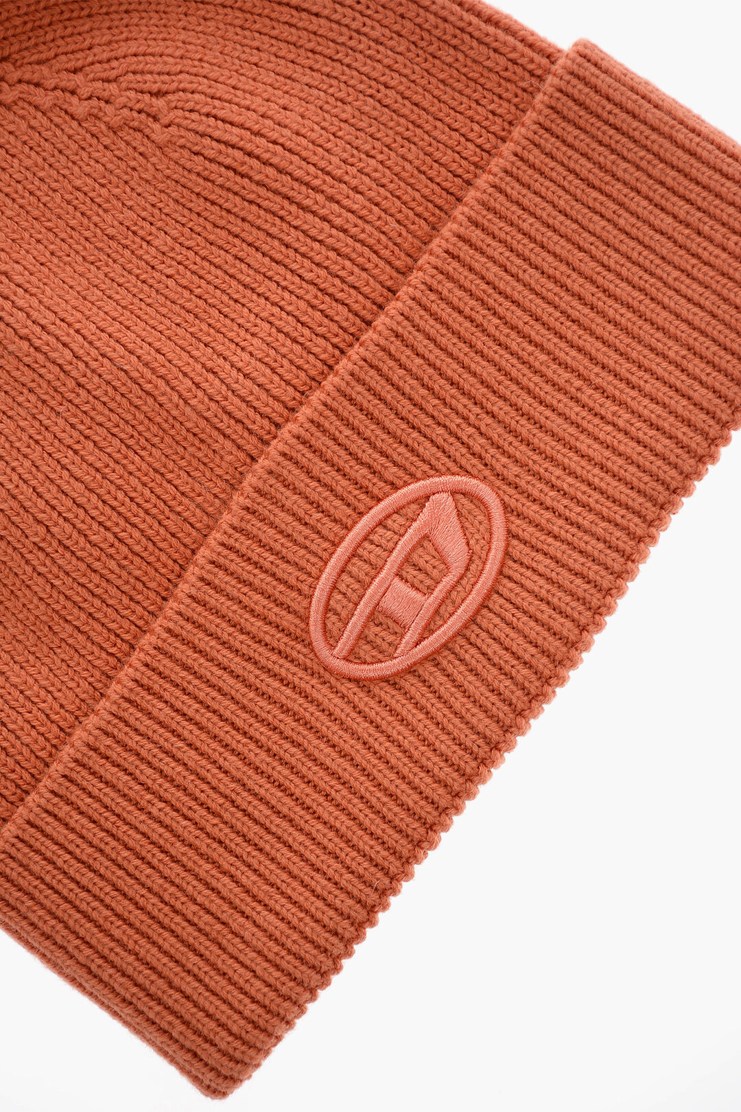 Diesel Embroidered Logo CODER Beanie unisex men women - Glamood Outlet