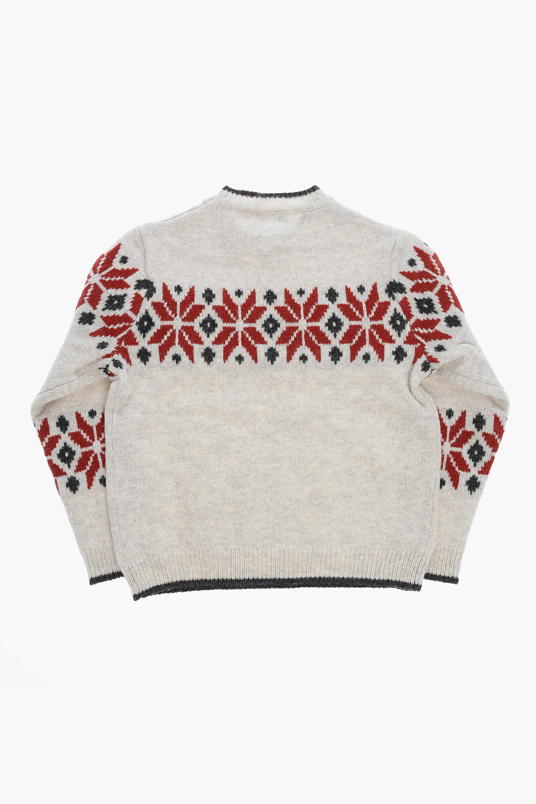 Bonpoint Embroidered Wool Crew-neck Sweater girls - Glamood Outlet