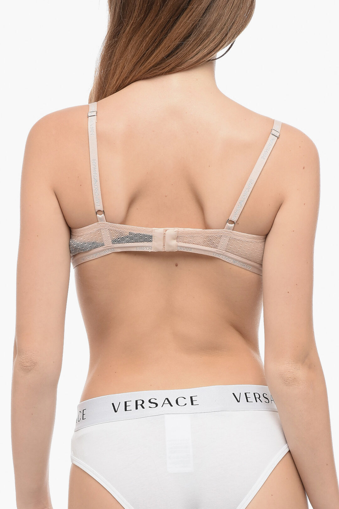 Armani EMPORIO Lace Triangle Bra with Lurex Trims women - Glamood Outlet