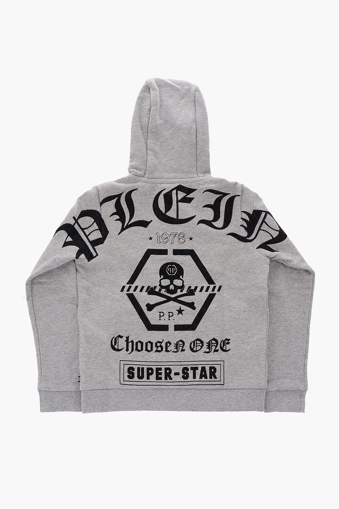 Philipp Plein EST.1978 2 pockets POP sweatshirt with hood boys ...
