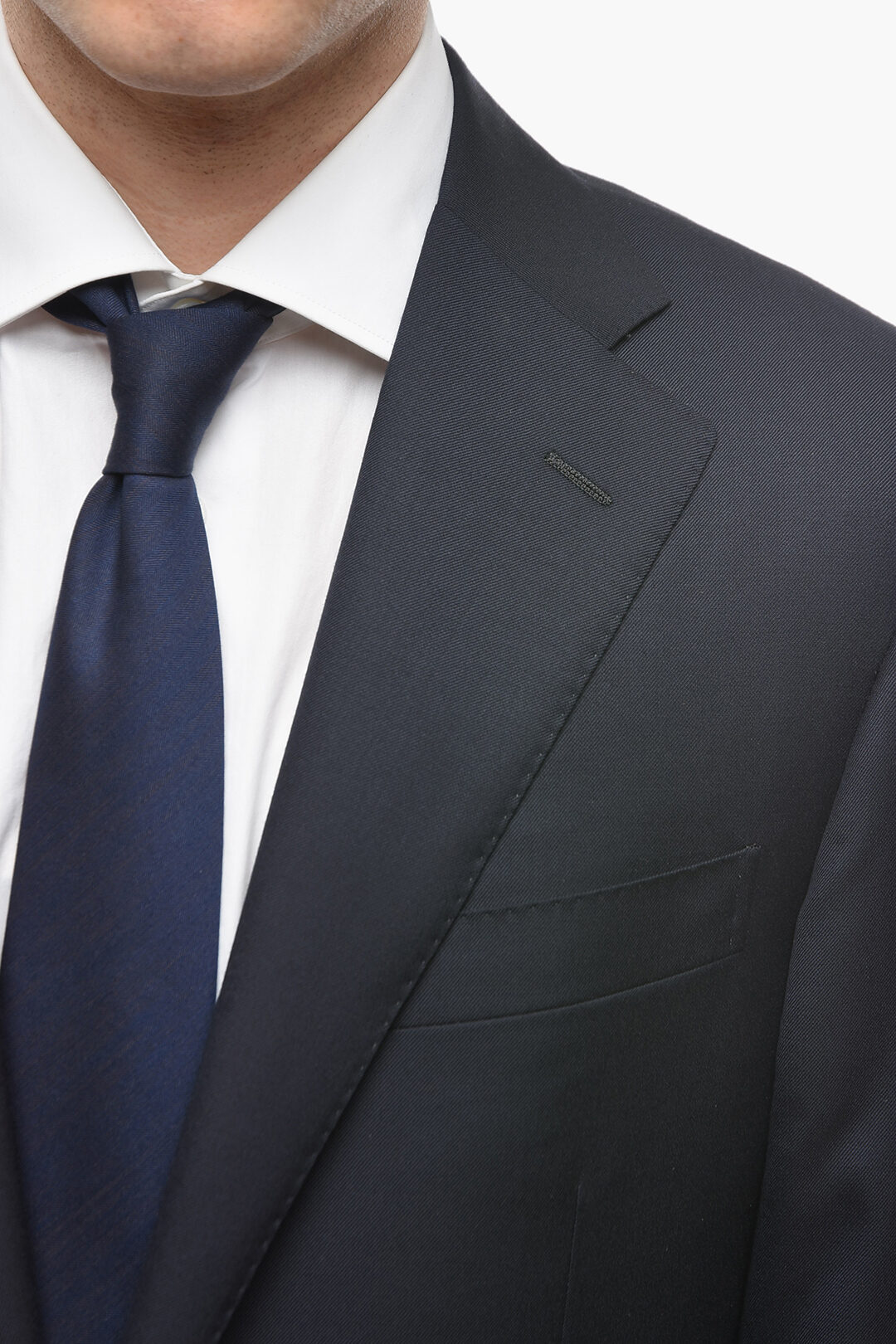 Corneliani Extrafine-virgin-wool LEADER Suit with Notch Lapel men ...