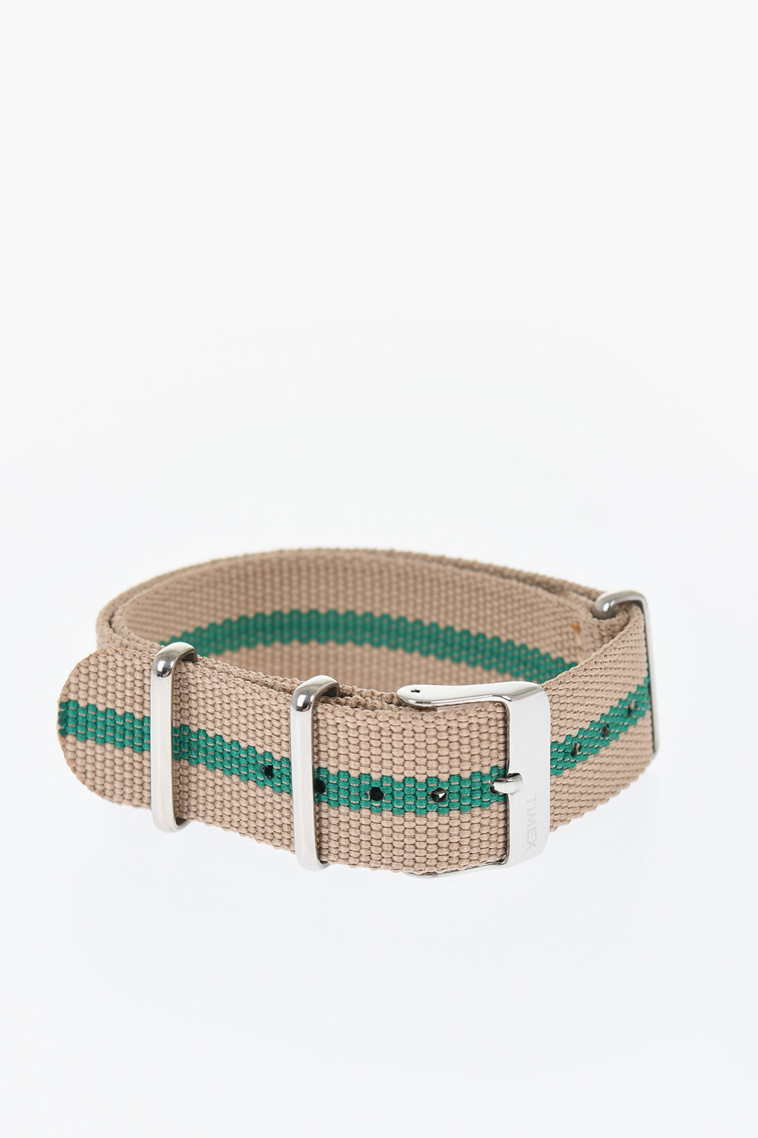 TIMEX Fabric Slip-Through Watch Strap with Silver Buckle 20mm unisex ...