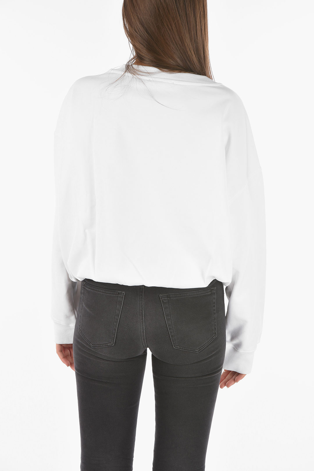 Diesel Felpa Girocollo F-MAGDA con Ricamo in Lettering in Rilievo donna ... Diesel Felpa Girocollo F-MAGDA con Ricamo in Lettering in Rilievo donna ...