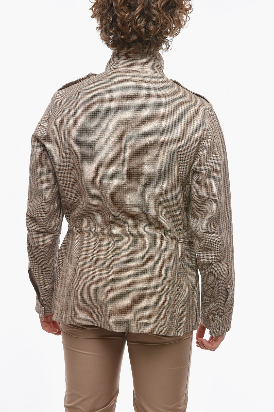 Cruna Flax SAIGON Jacket with Hidden Closure men - Glamood Outlet
