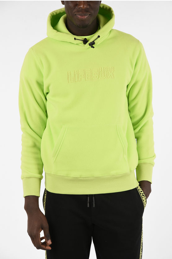 Life Sux Fluo Hoodie men - Glamood Outlet