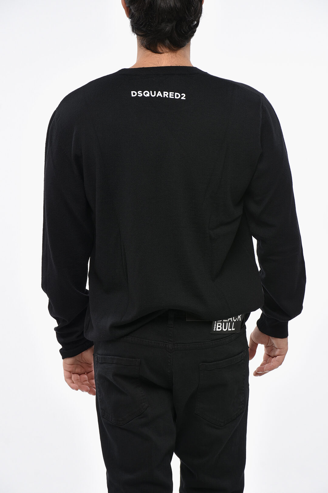 Dsquared2 FOR MANCHESTER CITY LIMITED EDITION Wool Crewneck Sweater men ...