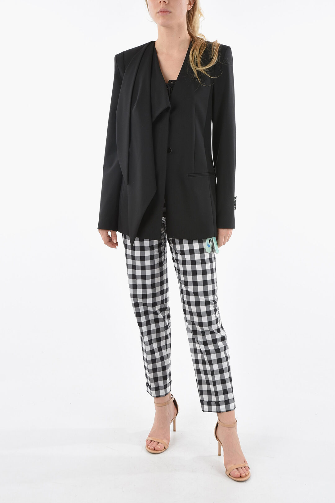 Off-White FORMAL Wool Blend BANDANA Blazer women - Glamood Outlet