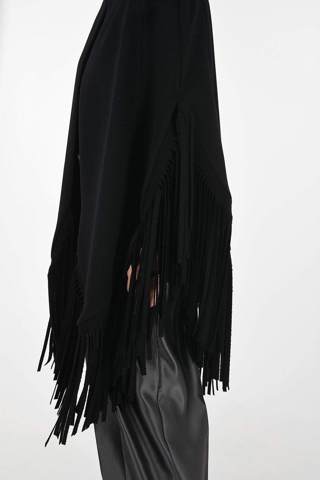 Vionnet fringed cape women - Glamood Outlet