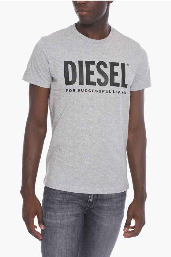 Diesel Front Logo T-DIEGO Slim Fit T-Shirt men - Glamood Outlet