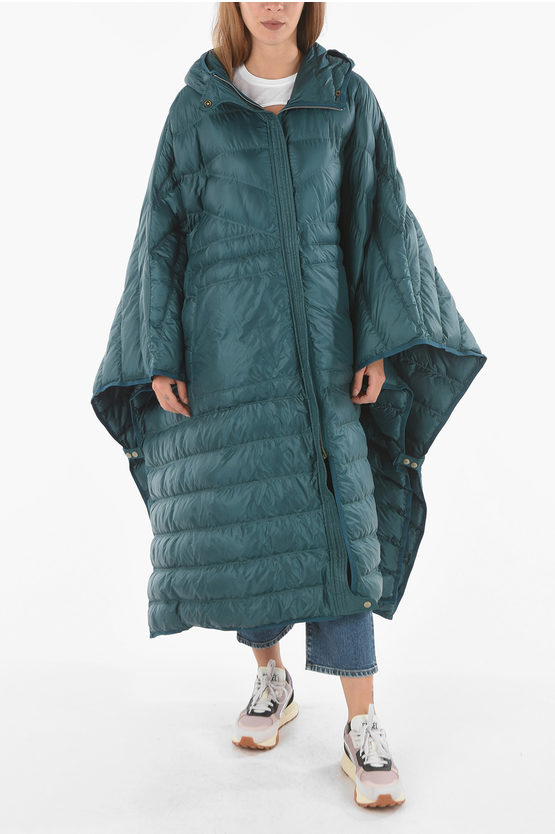 Diesel Front Zip Hooded W-MYLENE Padded Cape women - Glamood Outlet