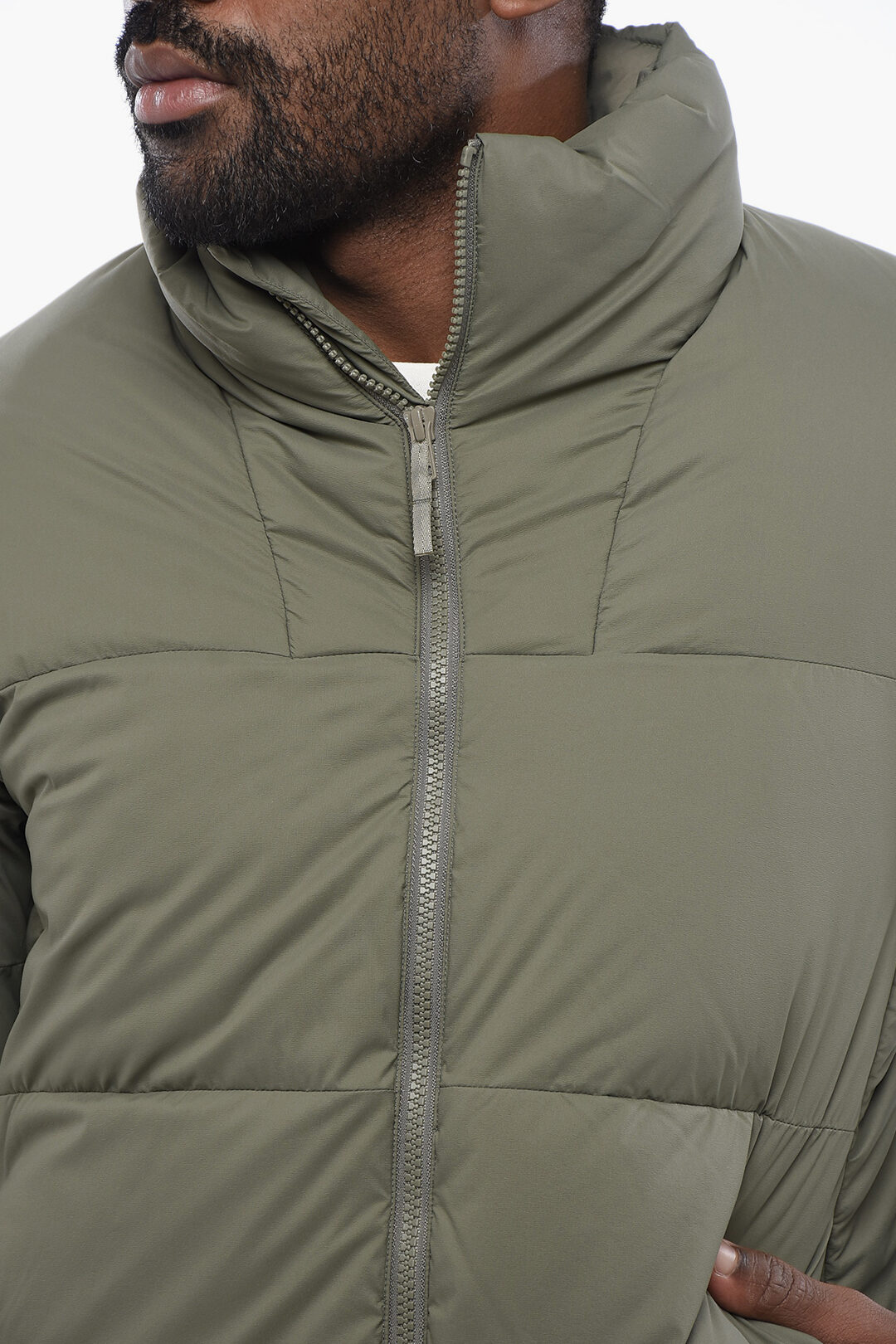 Arc teryx Veilance Front Zipped Nylon Down Jacket men - Glamood Outlet
