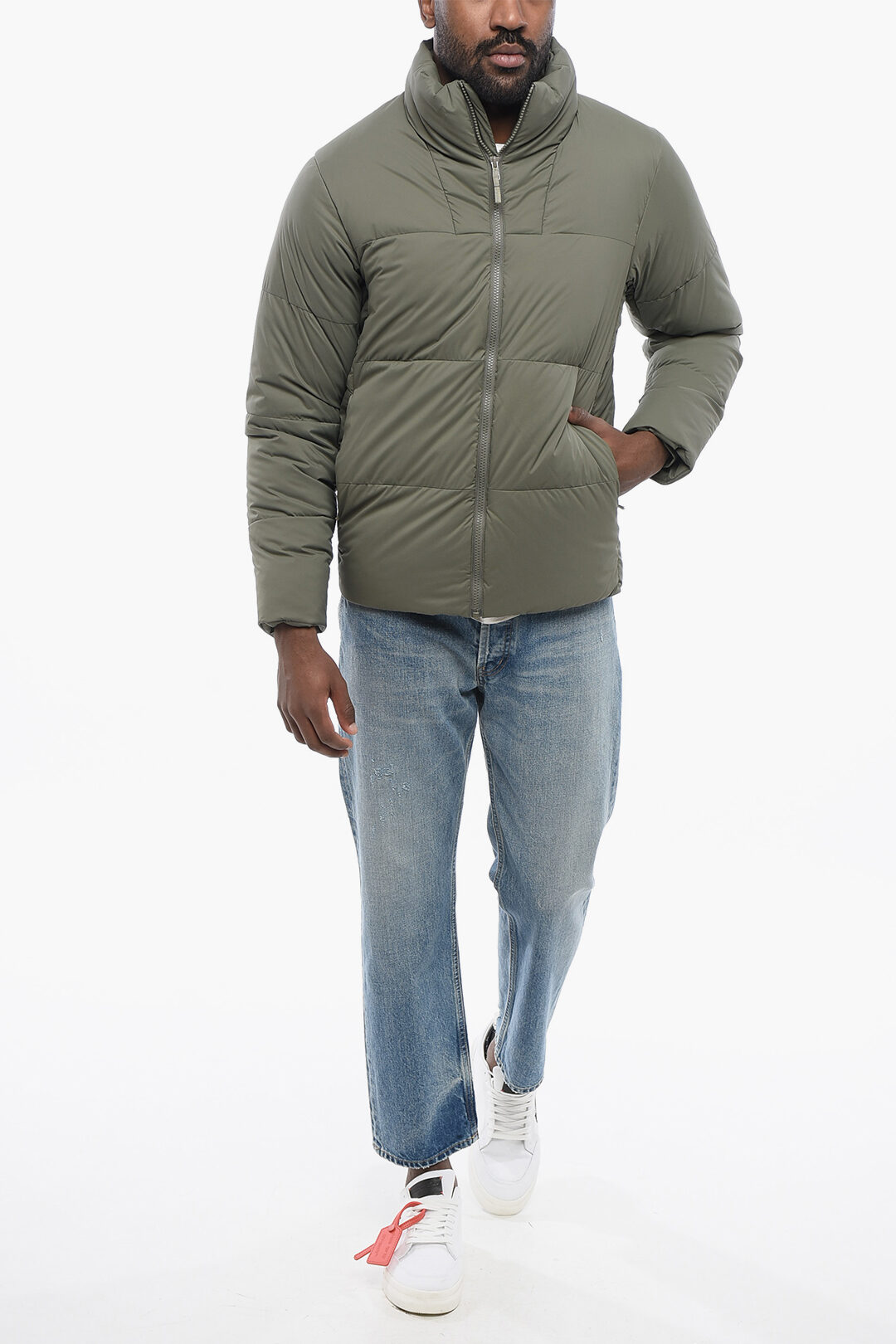 Arc teryx Veilance Front Zipped Nylon Down Jacket men - Glamood Outlet