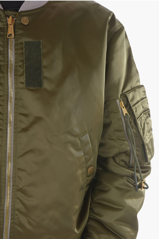 Diesel Front Zipped Reversible Padded Bomber Jacket men - Glamood Outlet