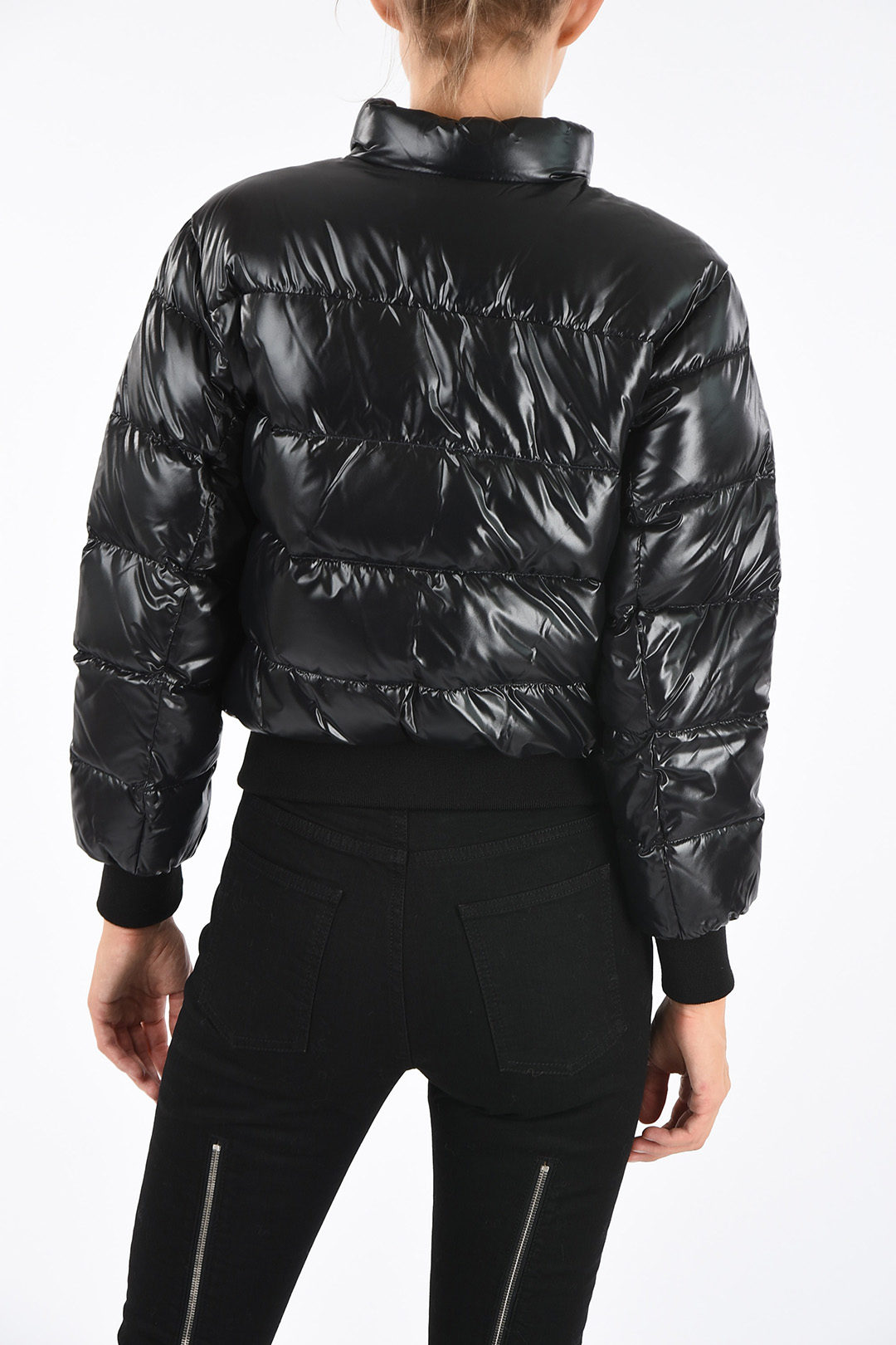 Duvetica Full Zip Waist Length MENKIB Down Jacket women - Glamood Outlet