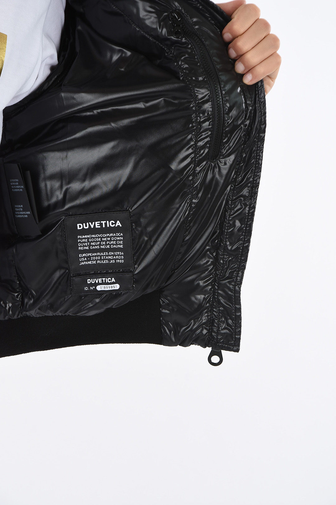 Duvetica Full Zip Waist Length MENKIB Down Jacket women - Glamood Outlet