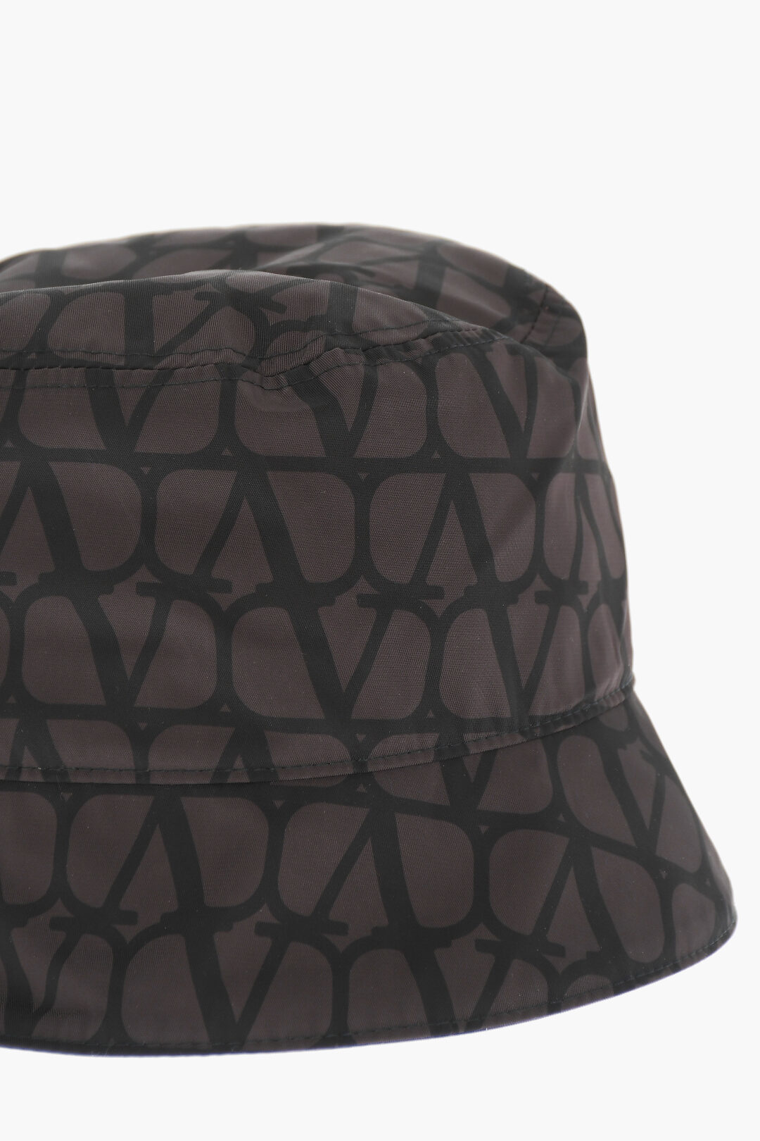 Valentino GARAVANI Two-Tone Bucket Hat with All-Over Logo men - Glamood ...