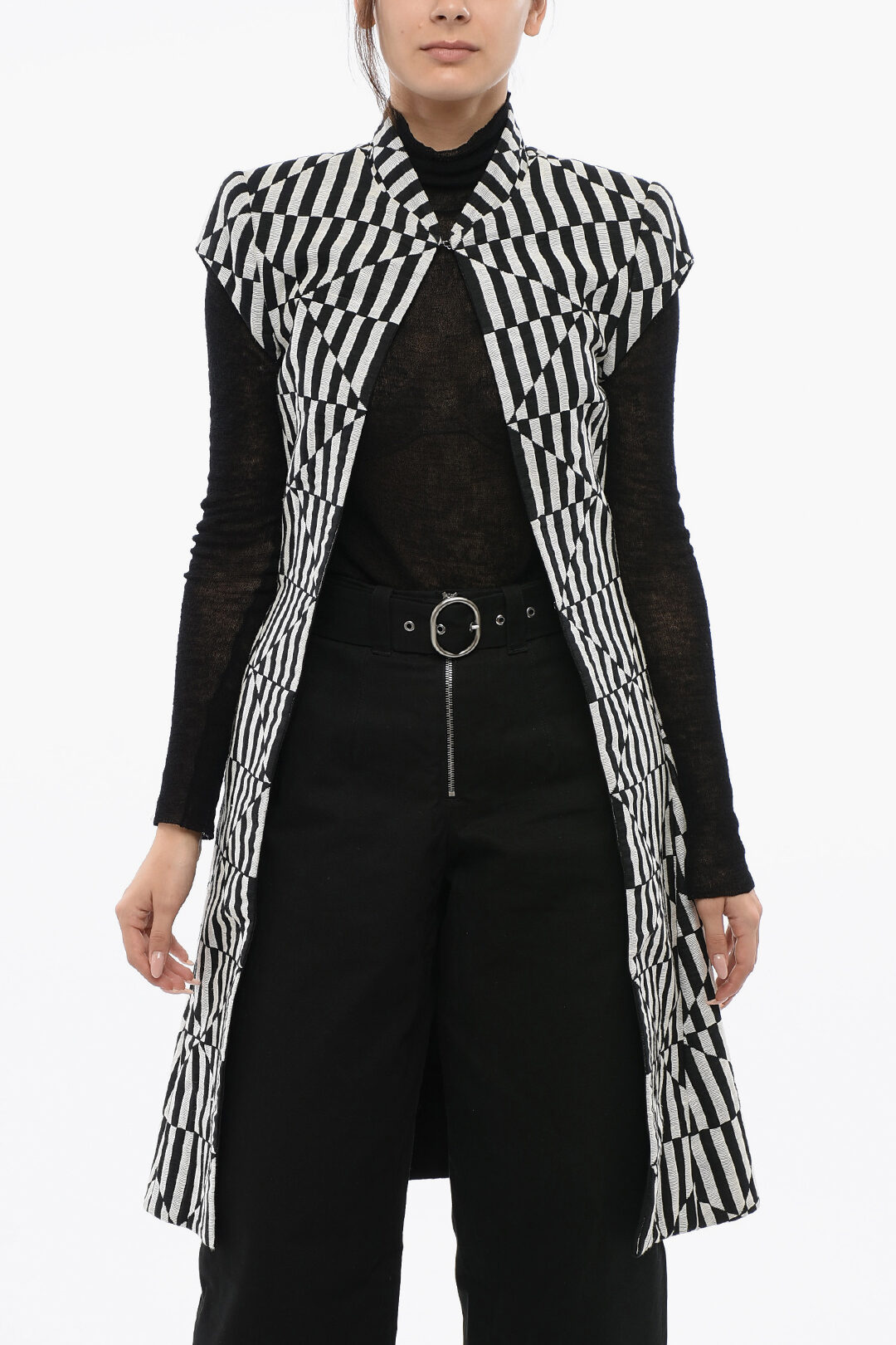 Gareth Pugh Geometric Motif FROCK Coat women - Glamood Outlet