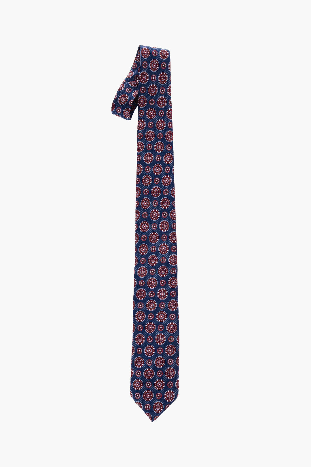 Corneliani Geometric Patterned Silk Tie men - Glamood Outlet