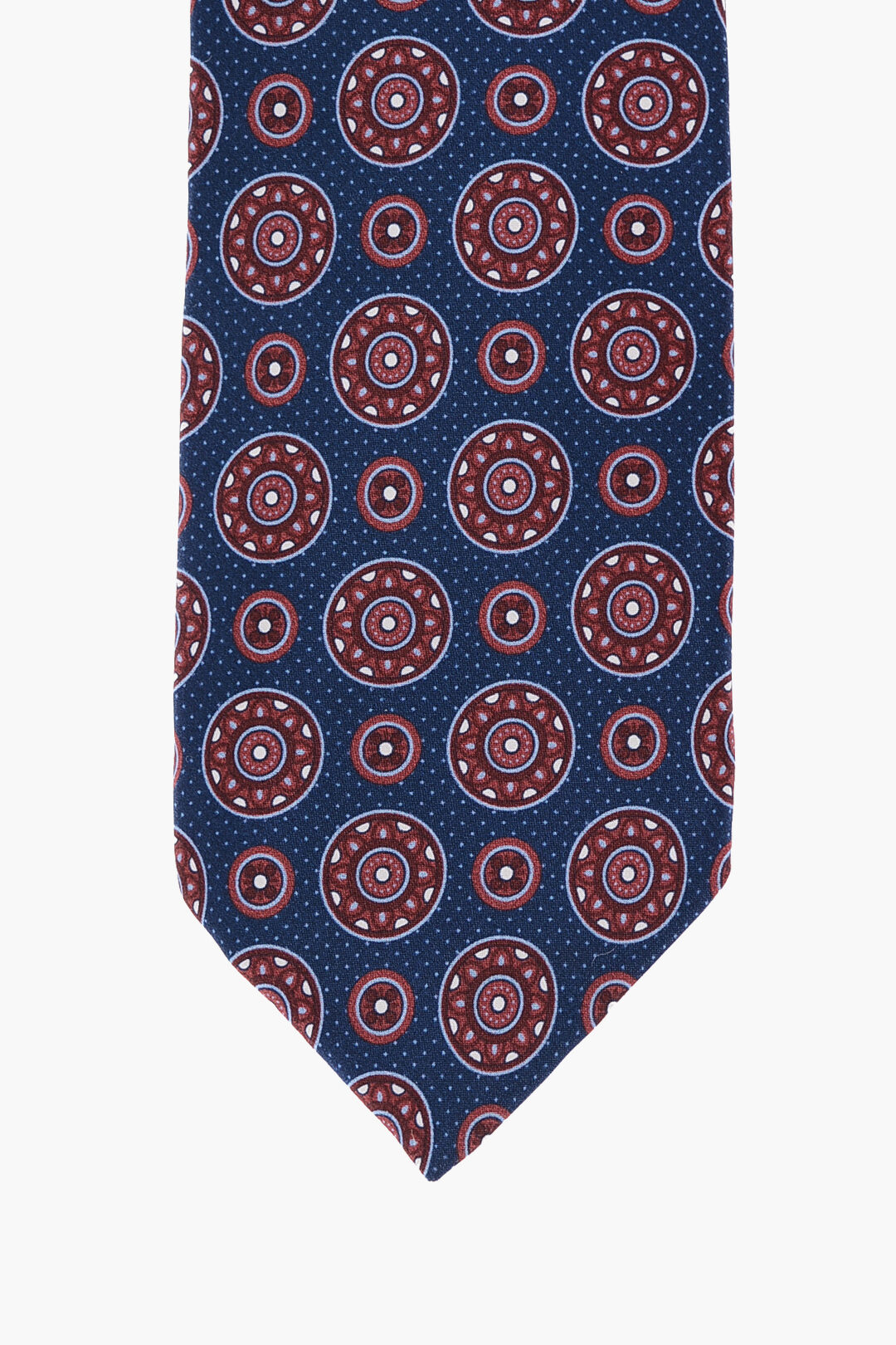 Corneliani Geometric Patterned Silk Tie men - Glamood Outlet