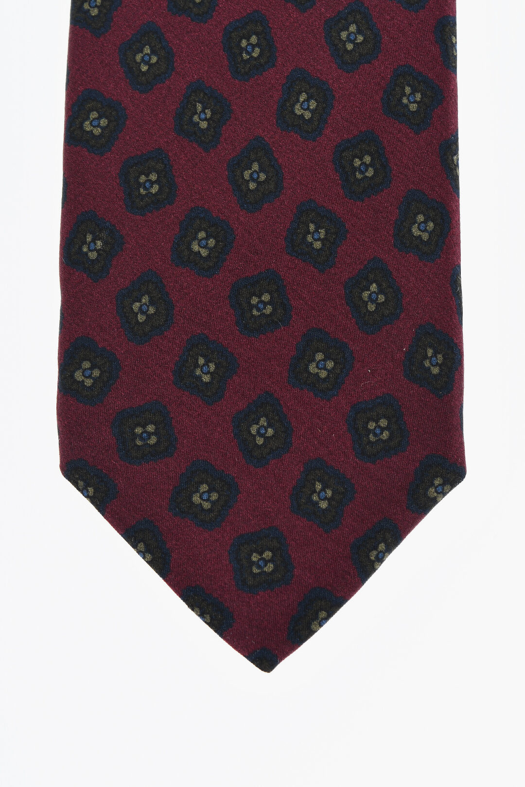 Corneliani Geometric Patterned Silk Tie men - Glamood Outlet