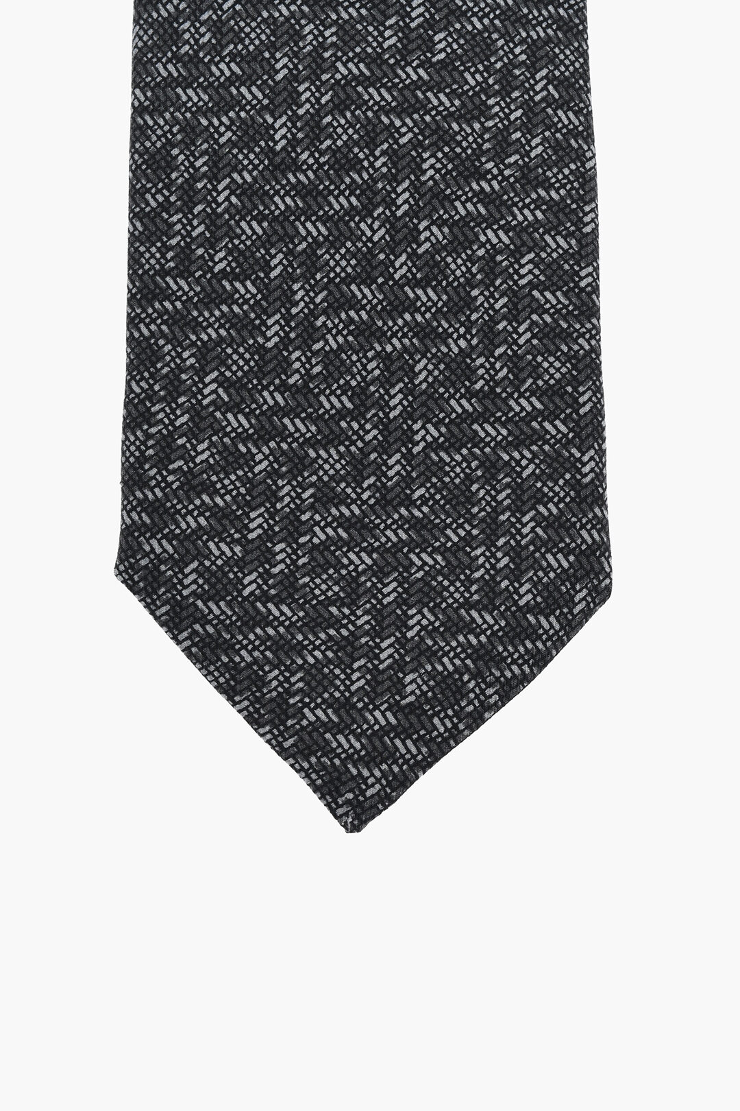 Corneliani Geometric Patterned Silk Tie men - Glamood Outlet