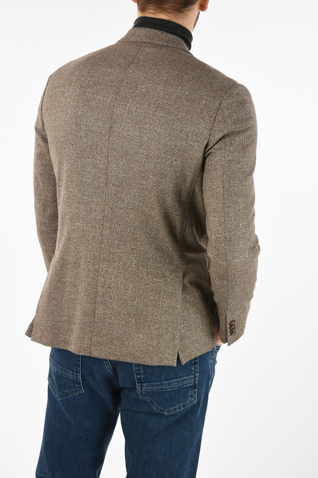 Corneliani giacca a 2 bottoni GATE drop 7R due spacchi revers classico ...