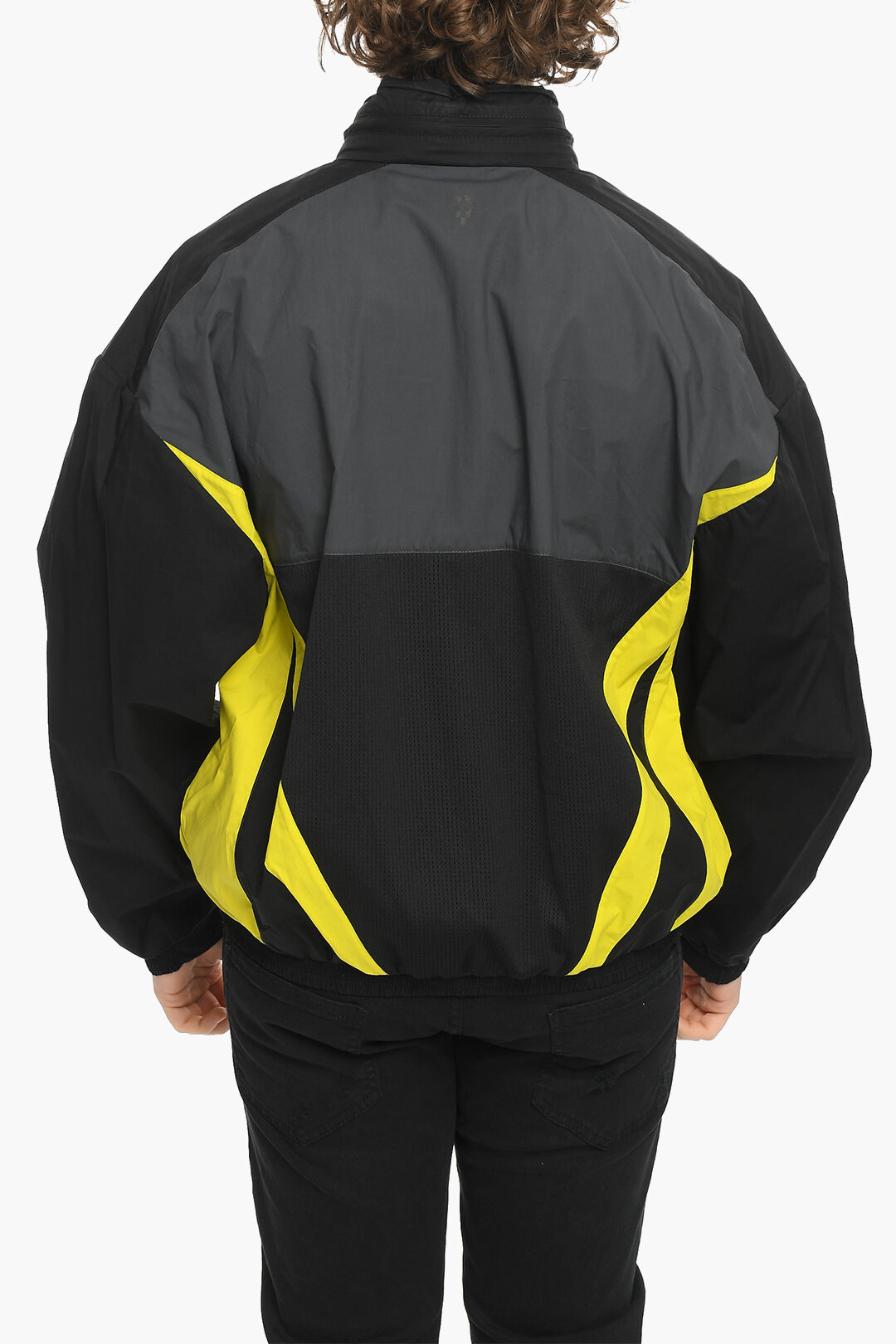 Marcelo Burlon Giacca a Vento DYNAMIC in Cotone Tech uomo - Glamood Outlet