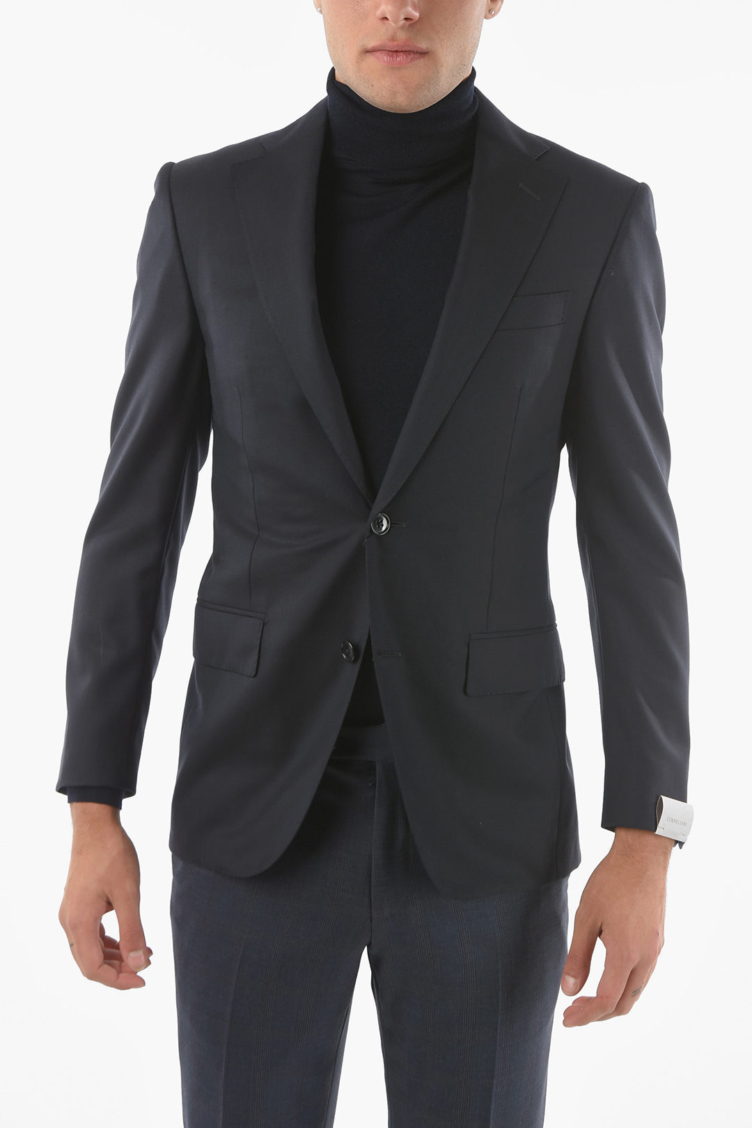 Corneliani Giacca LEADER in Lana Vergine con Revers Classico uomo ...