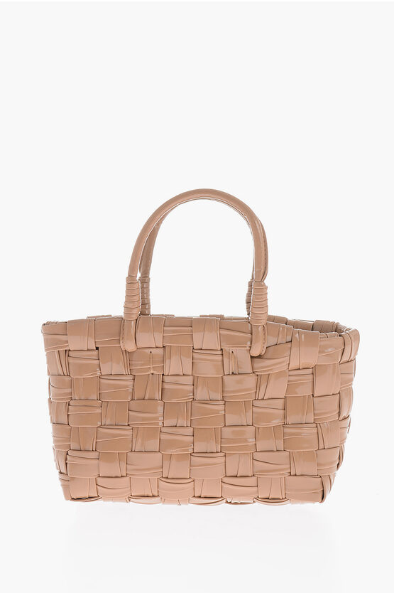 Dsquared2 Glossy Handbag with Braided Design women - Glamood Outlet