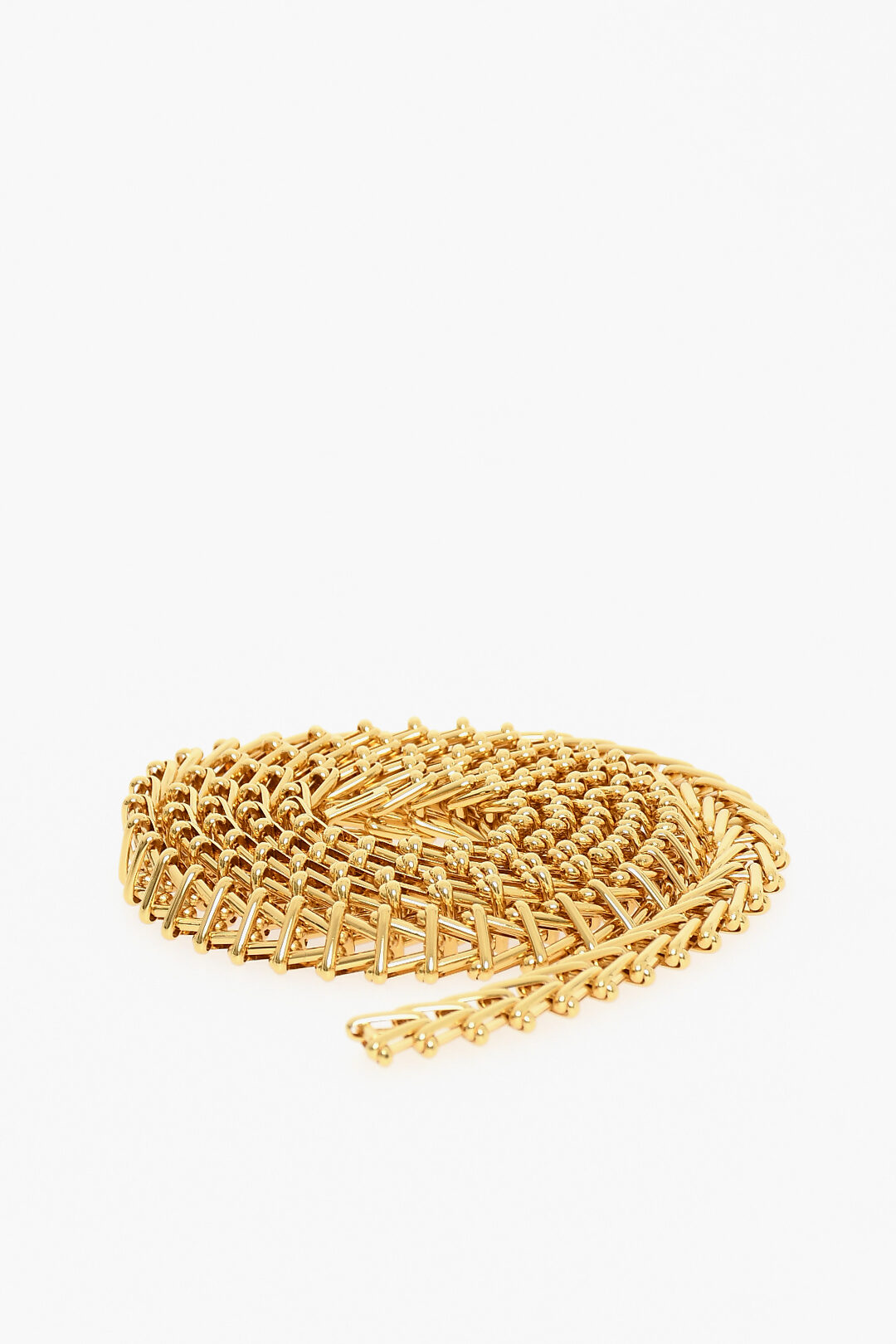Bottega Veneta Gold-toned TRIANGLE Metal Belt women - Glamood Outlet