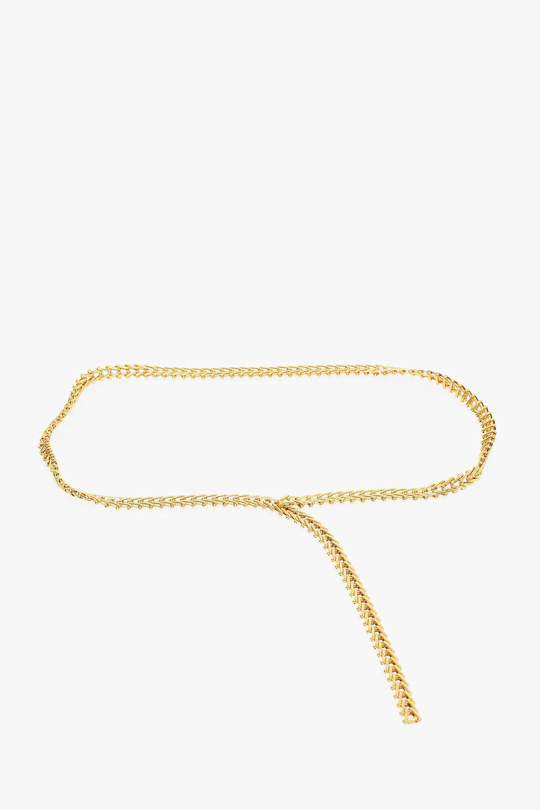 Bottega Veneta Gold-toned TRIANGLE Metal Belt women - Glamood Outlet