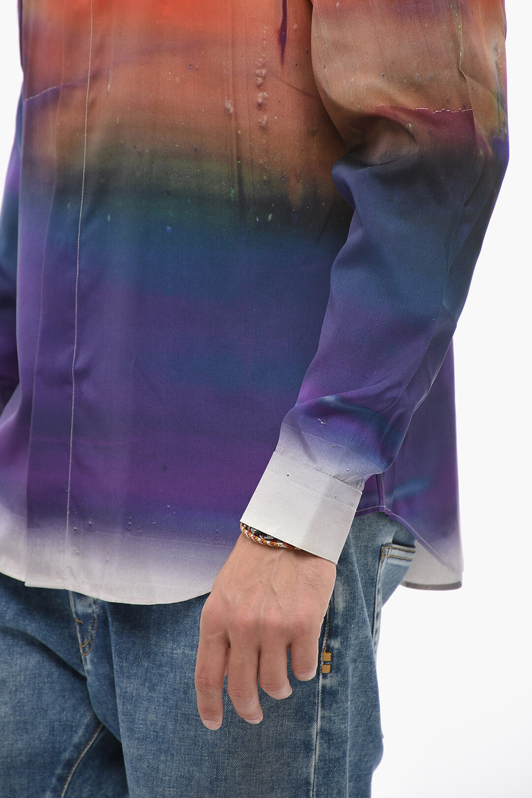 Berluti Gradient Effect Casual Shirt men - Glamood Outlet